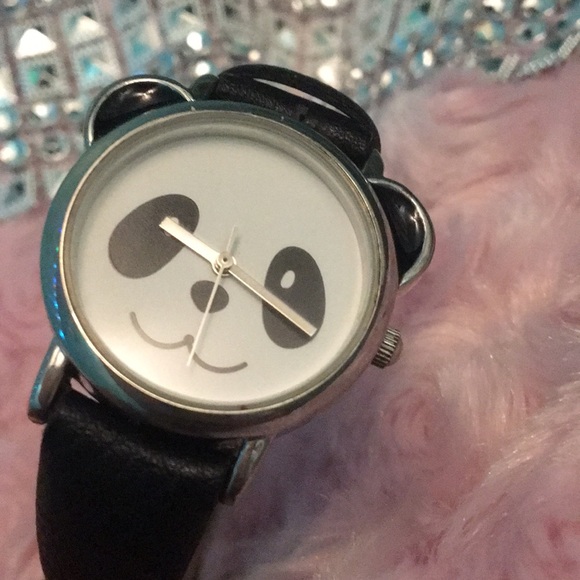 Charming Charlie | Accessories | Cute Panda Watch | Poshmark